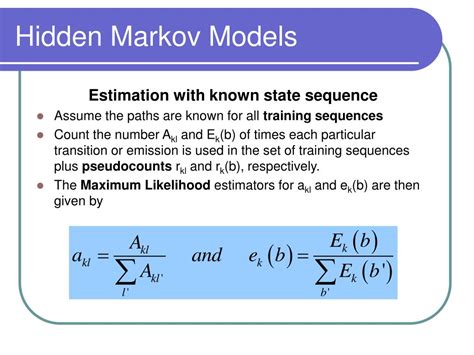 PPT Hidden Markov Models PowerPoint Presentation Free Download ID