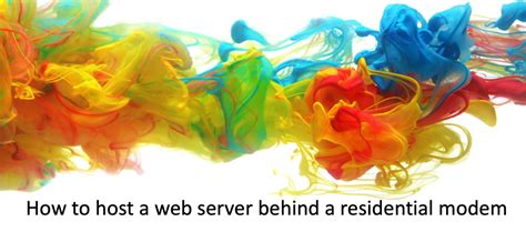 Port Forward On A Residential Modem