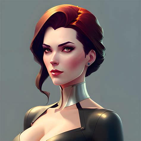 Valorant Style Beautifull Girl Portrait Cell Shaded 4 K Con