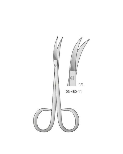 Delicate Scissors 115mm Fgl Surgical Manufacturers