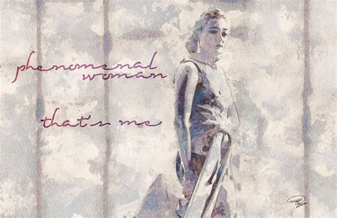 Phenomenal Woman Thats Me 17x11 Printable Words Can Do
