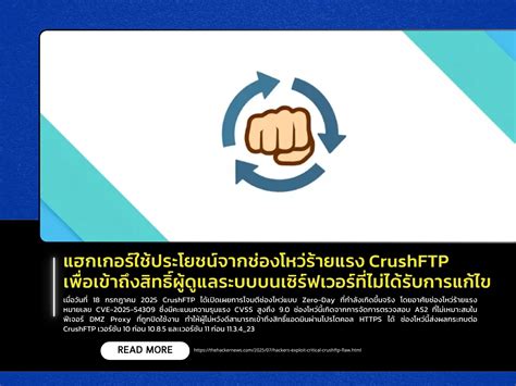 Hackers Exploit Critical Crushftp Vulnerability To Gain Admin Access On Unpatched Servers