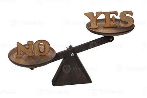 Conceptual Foto Acerca De Decisiones Decidir Entre Si Y No En Inglés