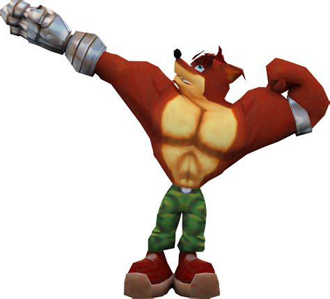 Crunch Bandicoot Crash Nitro Kart Render 3 By Crasharki On Deviantart