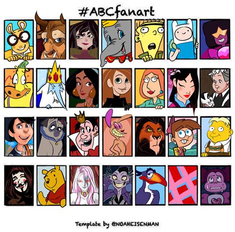 Abc Fanart Challenge By Lain444 On Deviantart