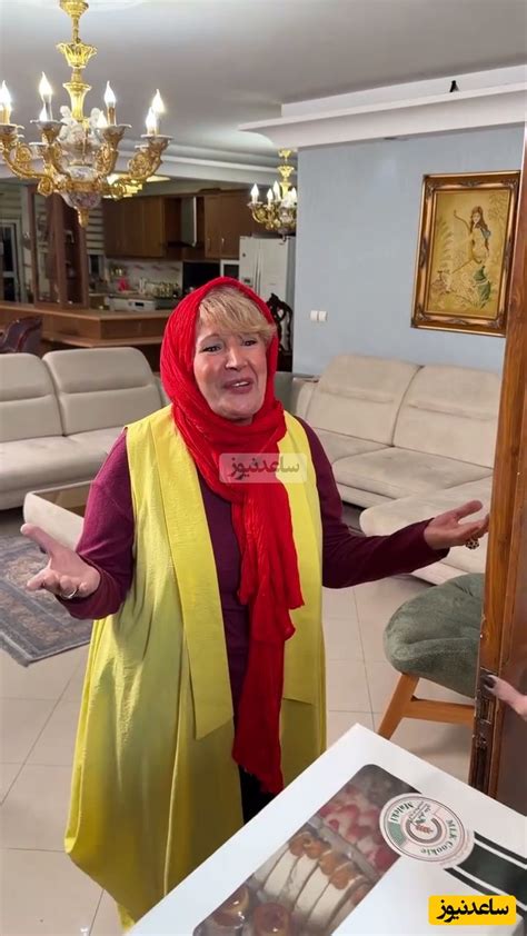 فیلم نگاهی به چیدمان منزل شاه پسند و کاخ مانند شهین تسلیمی مادر مهربان سینمای ایران در روز مادر