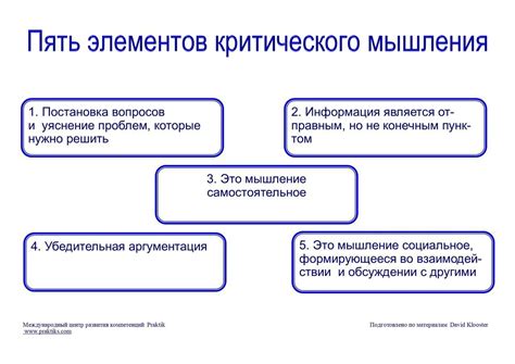 Критическое мышление