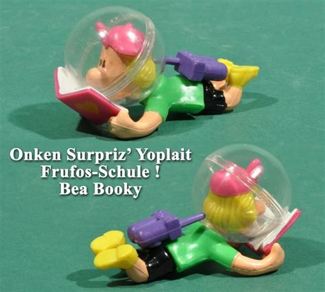 Onken Surpriz Yoplait 1996 Frufos Schule 1 Figurine Bea Booky Eur 3
