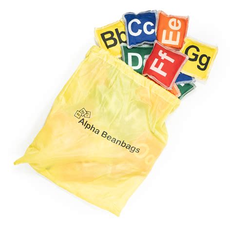 Alphabet Bean Bags Dawson Sports Dawson Me Sports Supplies