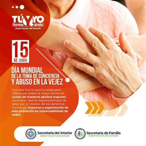 Día mundial de la toma de conciencia y abuso en la vejez Gobernación del Quindio