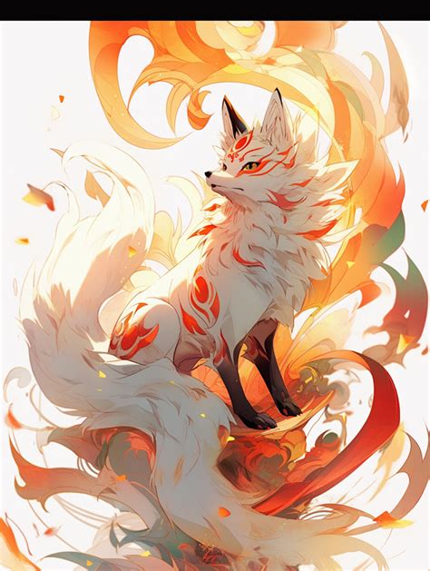 九尾狐 5 花瓣网