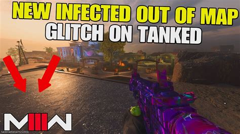 Modern Warfare 3 Glitches New Infected Out Of Map Glitch On Tanked Mw3
