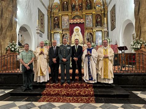 La Patrona De Arjonilla Luce Ya La Faja De General Donada Por D Luis Ortega Carmona Gente De Paz