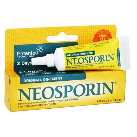 Neosporin Original Topical Antibiotic Ointment For Burns With