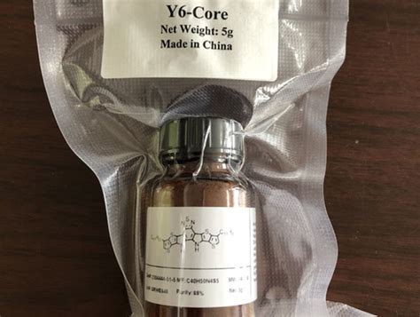 Y6 Core Organic Semiconductor Raw Material CAS 2304444 51 5 C40H50N4S5