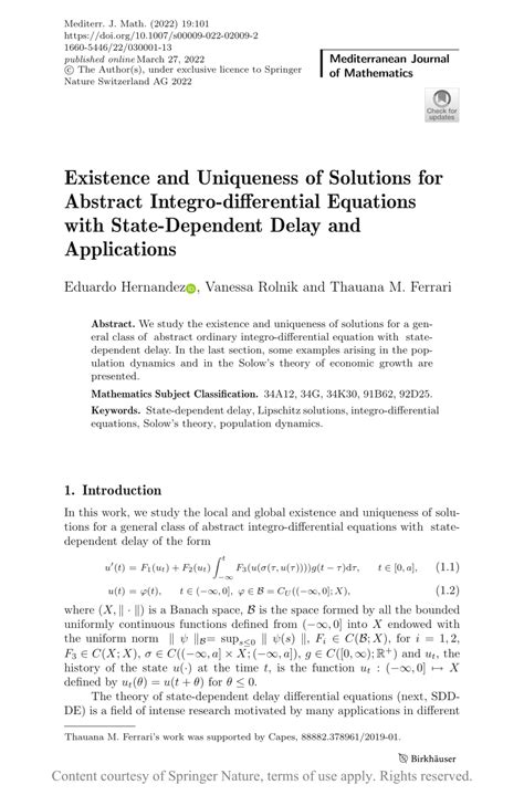 Existence And Uniqueness Of Solutions For Abstract Integro Differential Equations With State
