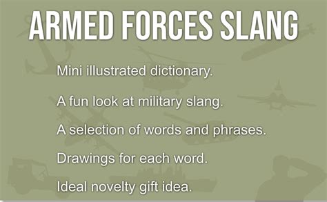 Army Slang Phrase Book A Pocket Guide To British Army Words Phrases