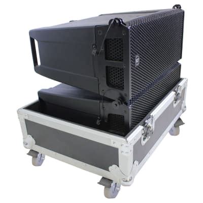 ProX X RCF HDL6ALAX2W Line Array Flight Case For 2 RCF HDL6 A Reverb