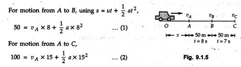 Kinematics Rectilinear Motion With Solved Example Problems