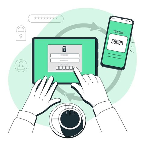 Multifactor Authentication Vectors And Illustrations For Free Download