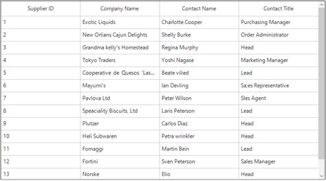 data binding datagrid winforms syncfusion