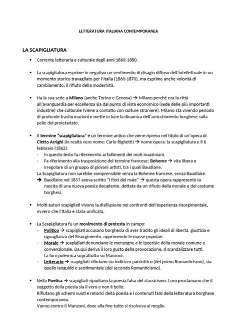 Parte Istituzionale Di Italiano Docsity