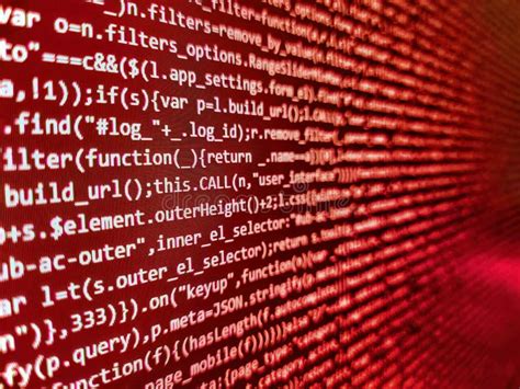 Web Programming And Bracket Technology Background Web Site Codes On Computer Monitor Php