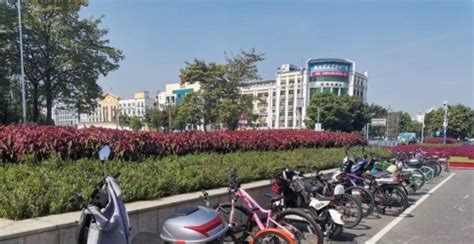 公明街道新划一批非机动车停车位，有效缓解停车难腾讯新闻