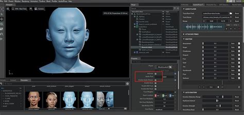 Audio2face For UE Does Not Work Has Voice But No Face Animation
