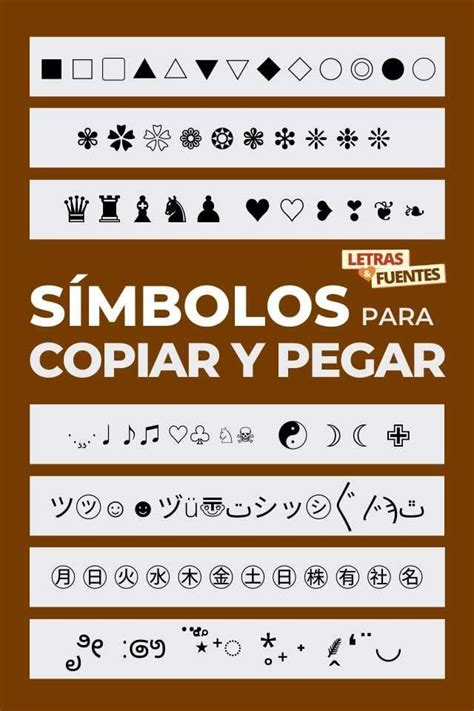 SIMBOLOS Para COPIAR Y Pegar Para Instagram Facebook