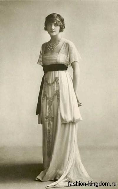 Мода 1910 годов - история женской одежды