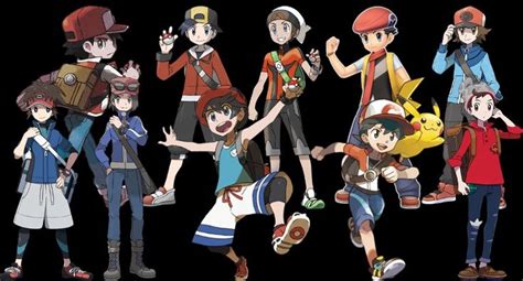 Pokemon Male Protagonist Pokemon Personajes Personajes Pokemon