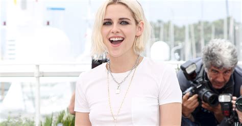 How Kristen Stewart Makes White T Shirts Look Perfect Who What Wear