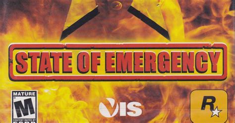 State Of Emergency Video Game Videogamegeek