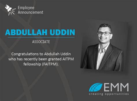 Emm Consulting Pty Limited On Linkedin Congratulations To Associate