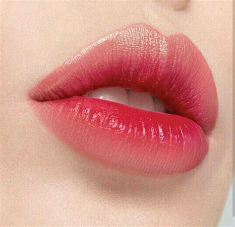 Popsicle Lips Ombre Lips Gradient Lips Makeup Inspiration