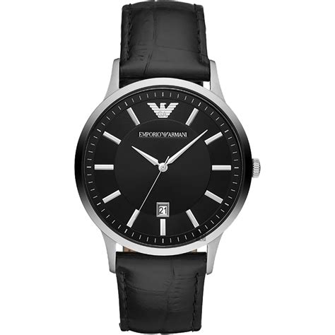 Emporio Armani 亞曼尼紳士手錶ar11186 黑43mm Armani Yahoo奇摩購物中心