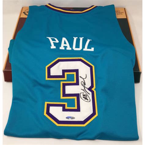 Chris Paul Signed Hornets Jersey Uda Coa Pristine Auction