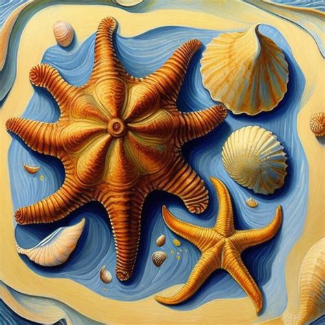 Premium Ai Image Ocean Sea Seashell Beach Summer