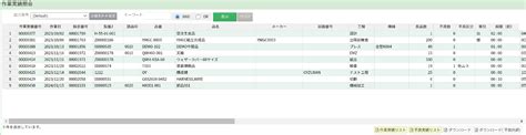 作業実績照会 Othello Connect オンラインマニュアル