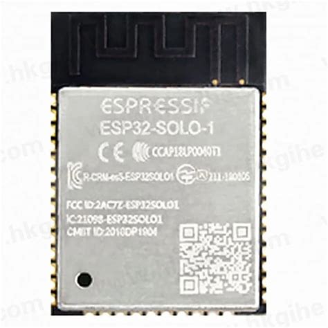Original Esp32 Solo Esp32 Solo 1 Single Core Chip Spi Flash 4mb Pcb Antenna Esp32 S0wd Mcu