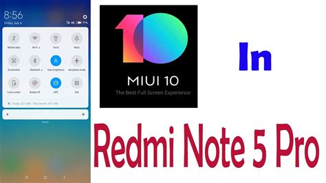 How To Install MIUI 10 Global Beta Rom In Redmi Note 5 Pro Install