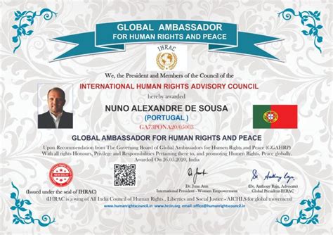 Aichls Hrcin Ihrac Gahrp Ncnb Iihrs Un Unhrc Peaceactivist Dranthonyraju