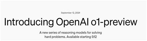 How To Use Openai Reasoning Models O1 Previewo1 Mini Models Free Ai Chat Felo Search Blog