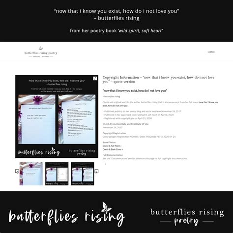 Now That I Know You Exist How Do I Not Love You Butterflies Rising Quote