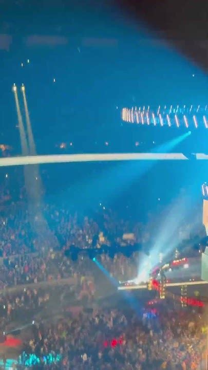 John Cena Entrance At Elimination Chamber 2025 Youtube