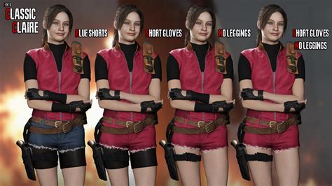 Claire Redfield Classic By Sticklove On Deviantart Re