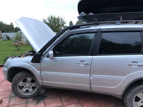 Шноркель SGVAA в Ниву Шевроле с ABS — Chevrolet Niva GLX, 1,7 л, 2011 ...