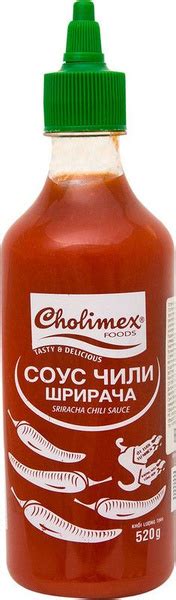 Соус Cholimex Шрирача чили острый, 520мл - купить с доставкой по ...