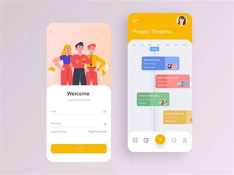 Project Management App Concept 2 App Design App Ui Design Mobile Ui
